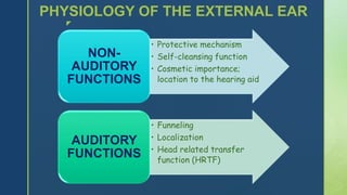 OUTER EAR MASLP | PPT