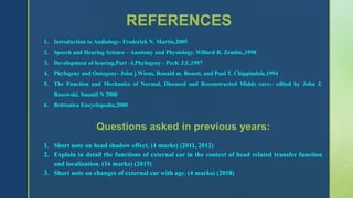 OUTER EAR MASLP | PPT