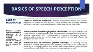 SPEECH PERCEPTION MASLP | PPTX