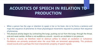 SPEECH PERCEPTION MASLP | PPTX