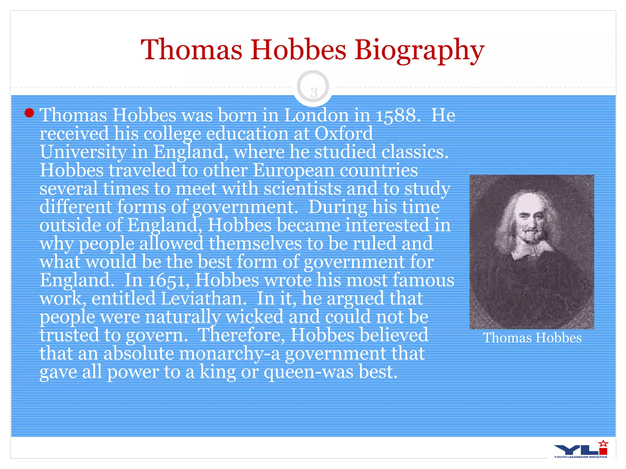 Unit 1 hobbes | PPT
