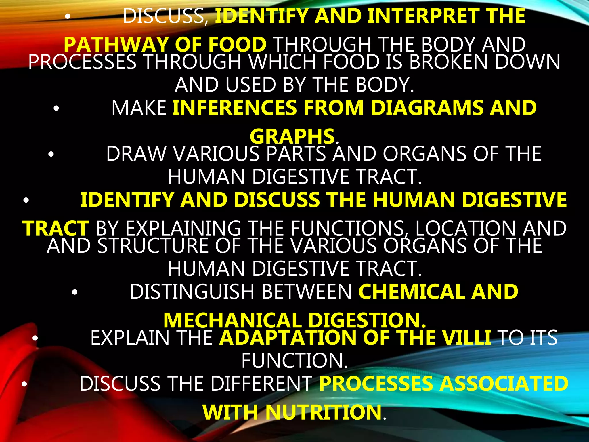 Unit 1 human nutrition | PPTX