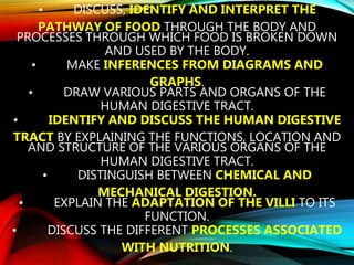 Unit 1 human nutrition | PPTX