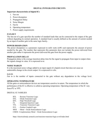 Digital integrated circuits | PDF