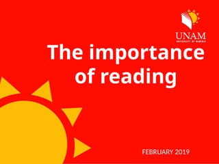 Importance of reading in children and youth literature | PPTX