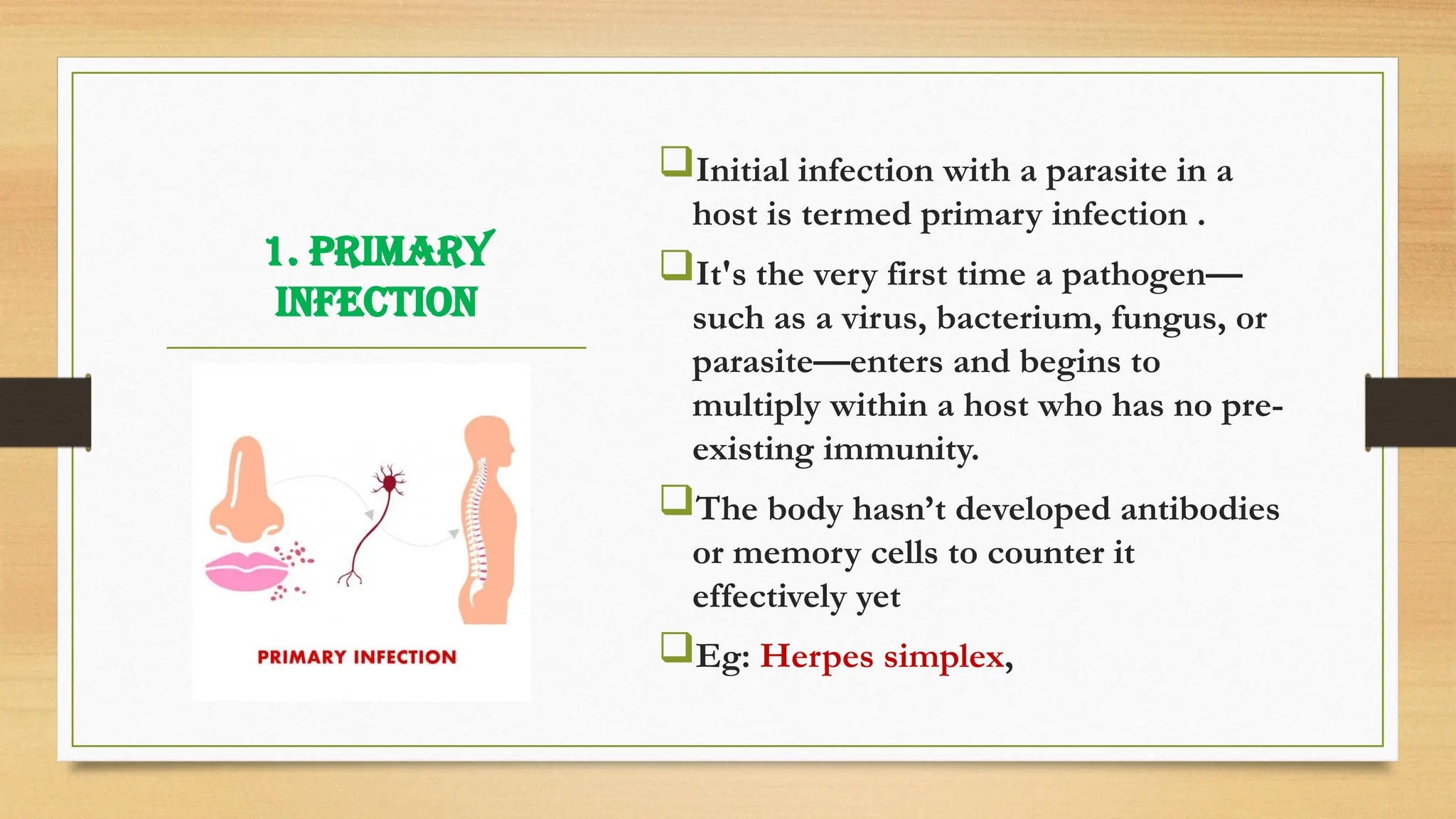 Infection - classification , source & transmission . | PPTX