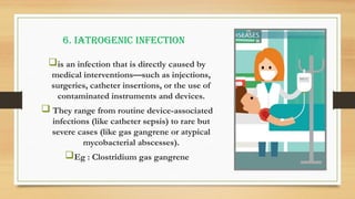 Infection - classification , source & transmission . | PPTX