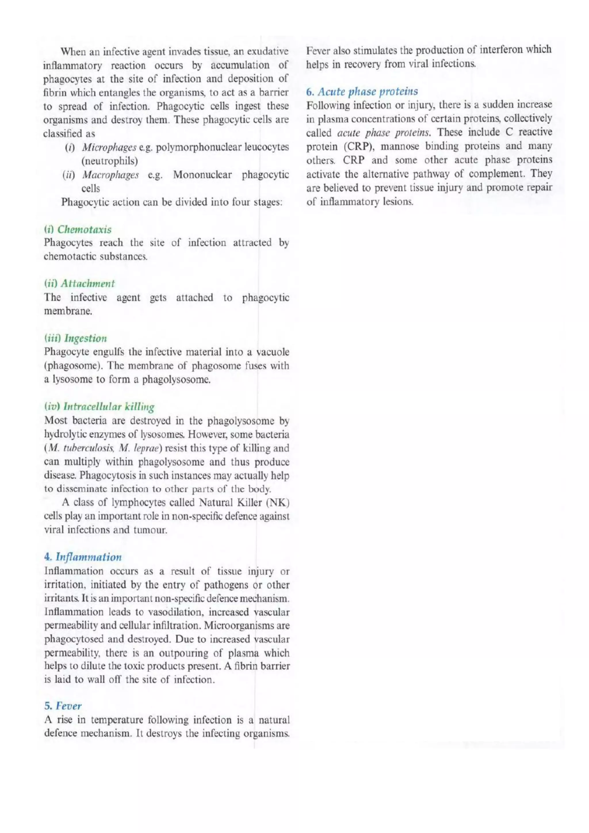Innate immunity notes for MLT students | PDF