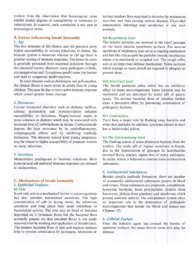 Innate immunity notes for MLT students | PDF