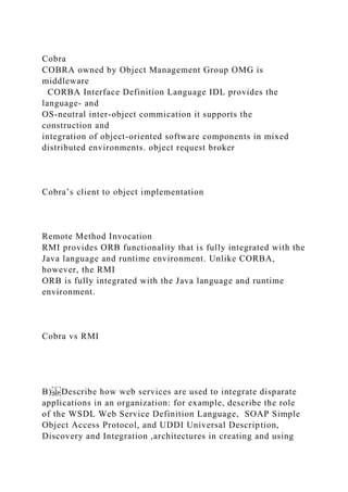 Unit 1 Intersystem CommunicationsCOP4858 PROGRAM & TECH ENH.docx