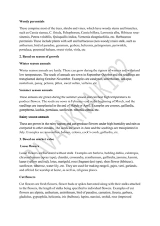 INTRODUCTION TO FLORICULTURE | PDF
