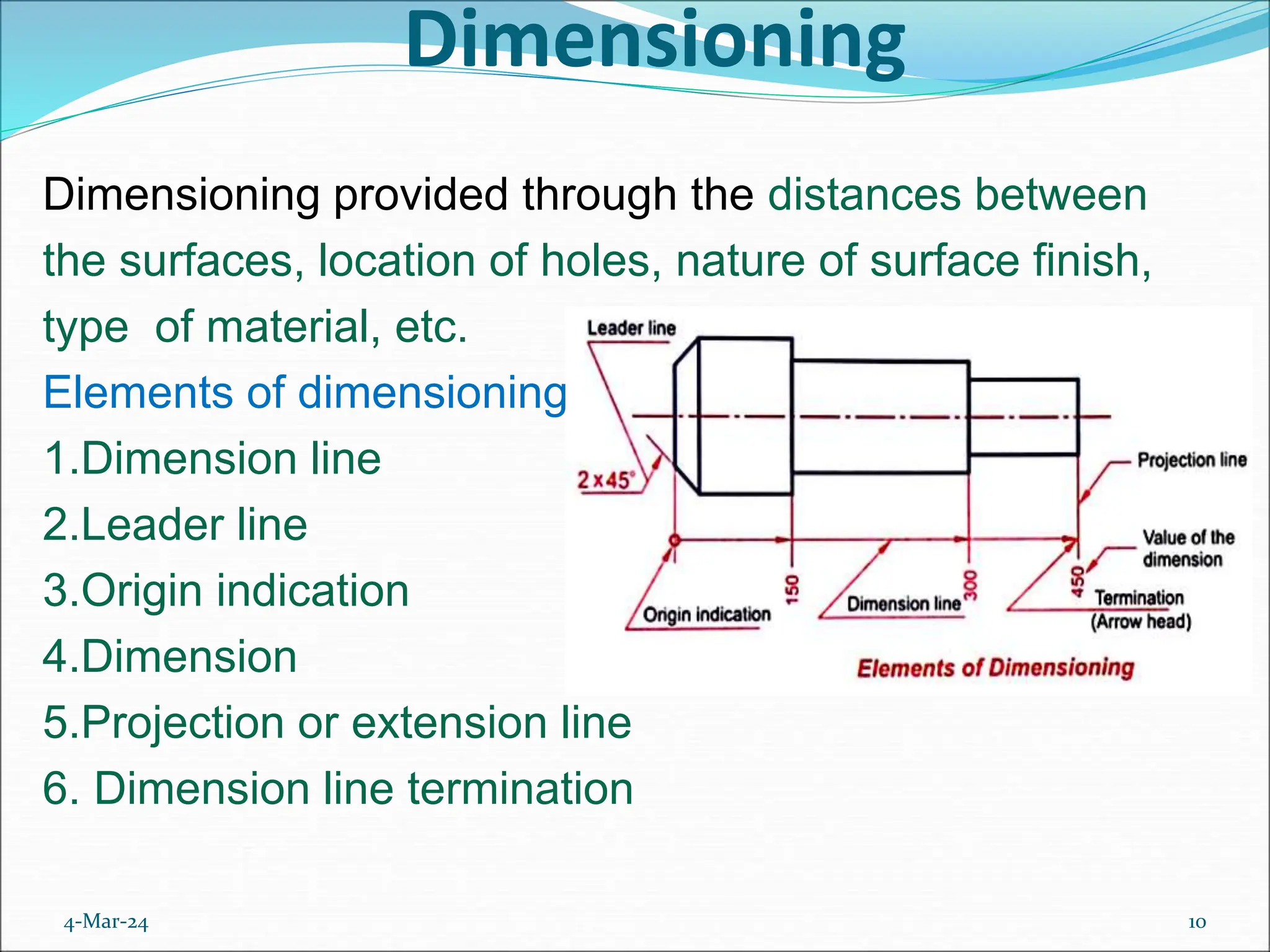 unit i introduction engineering graphics | PPT