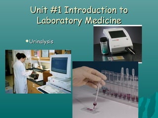 Intro to Laboratory Medicine | PPT