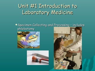 Intro to Laboratory Medicine | PPT