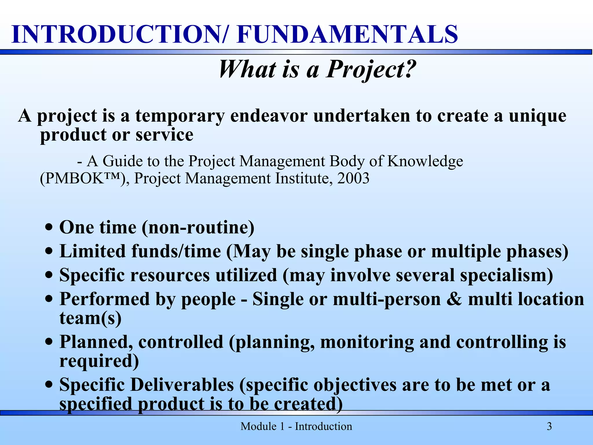 Introduction to Software Project Management | PPT