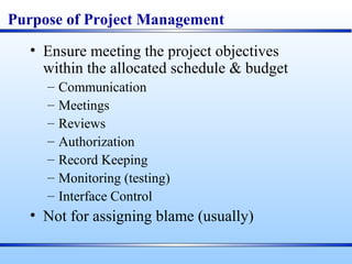 Introduction to Software Project Management | PPT
