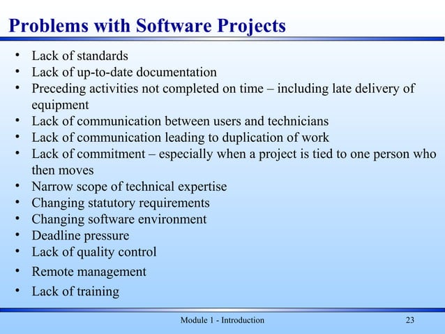 Introduction to Software Project Management | PPT | Business | Business and Finance