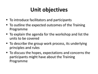 Unit 1 introduction | PPT