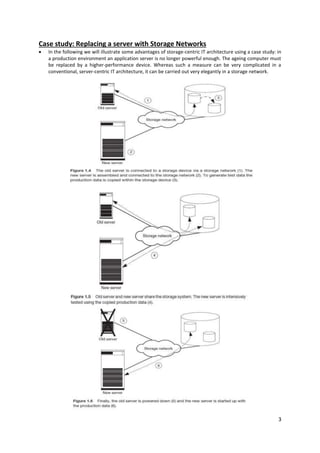 Storage Area Networks Unit 1 Notes | DOCX