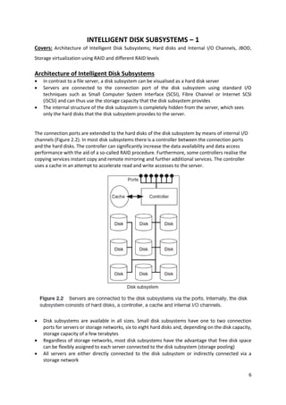 Storage Area Networks Unit 1 Notes | DOCX