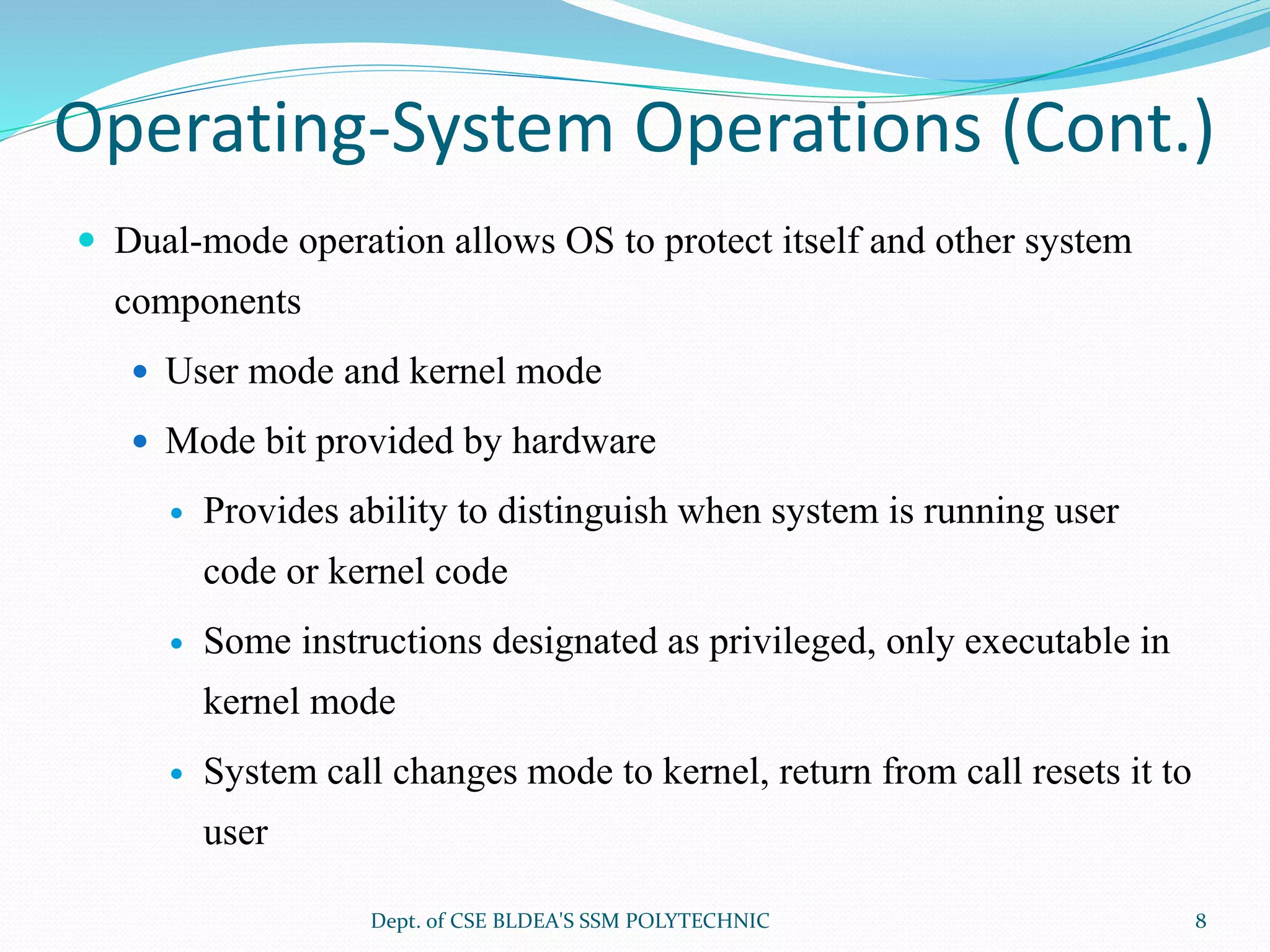 Unit 1 introduction to Operating System | PPT