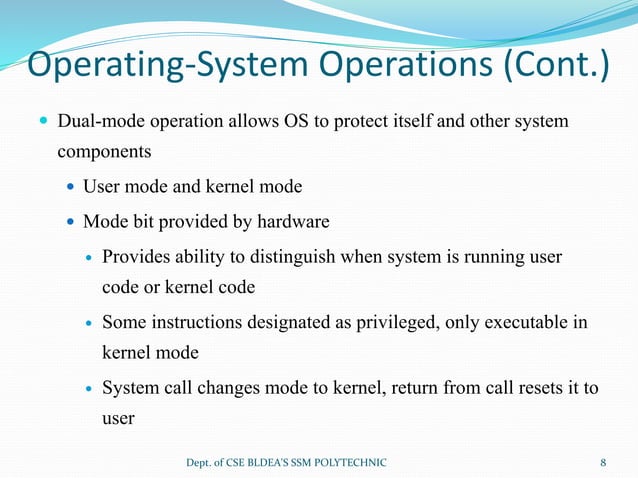Unit 1 introduction to Operating System | PPT