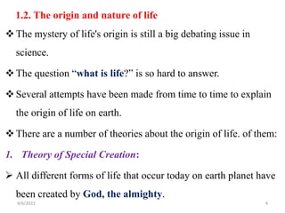 General Biology- Unit 1 | PPT