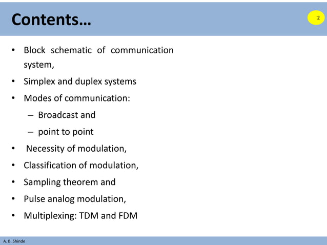Communication System Basics | PPSX