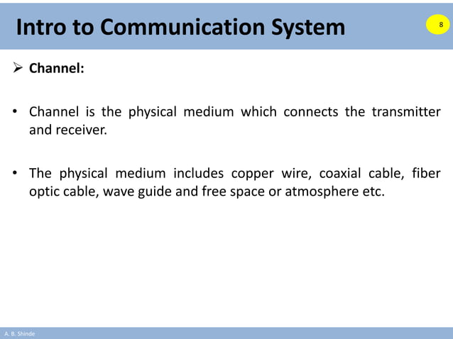 Communication System Basics | PPSX