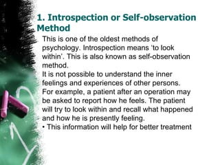 Unit1 Introduction of psychology | PDF | Mental Health | Diseases and ...