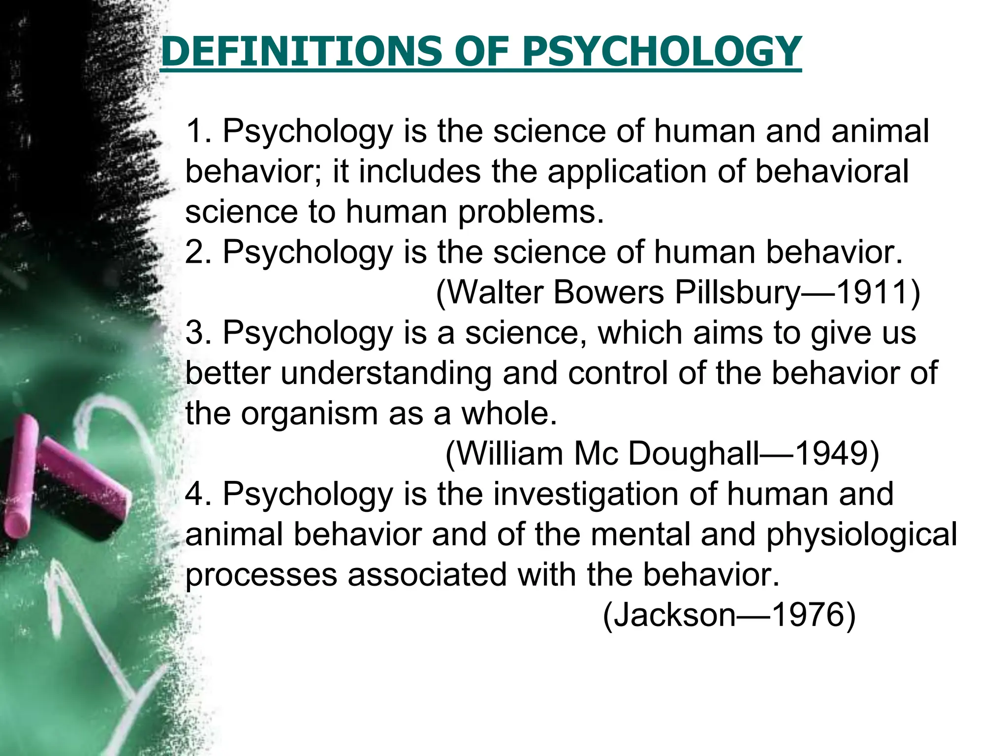 Subject Psychology introduction of psychology | PPTX