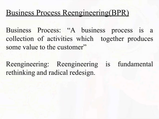 Unit1 introduction bpr | PPT