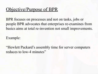 Unit1 introduction bpr | PPTX