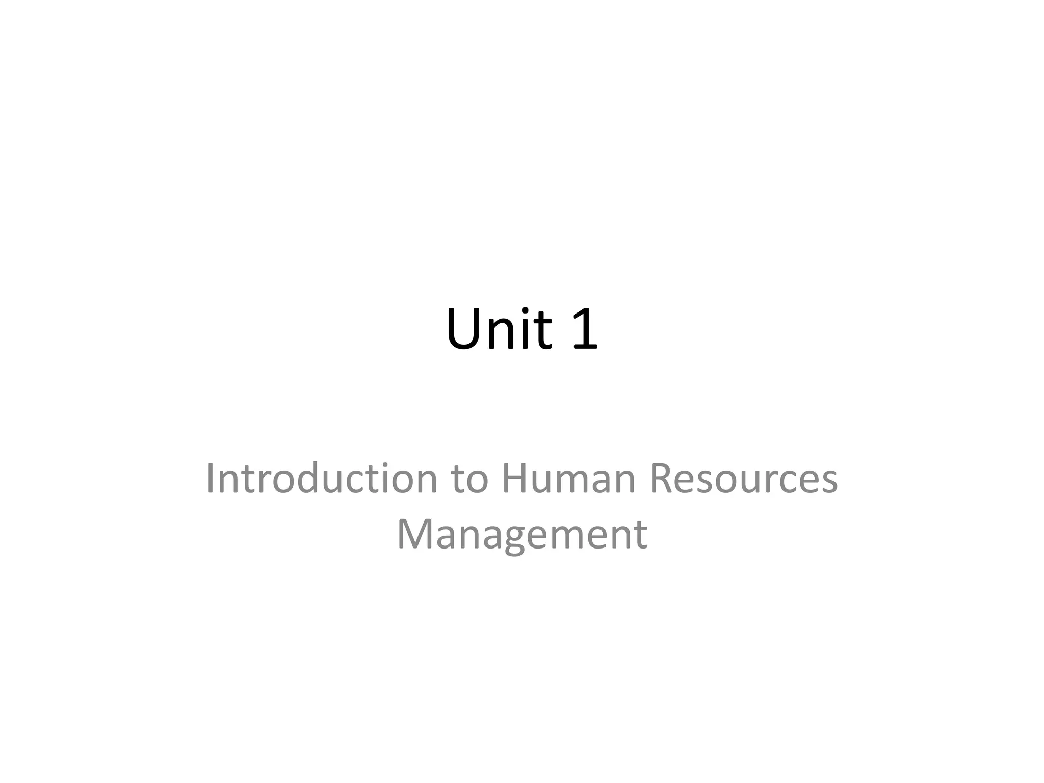 Unit 1Introduction of human resources management.pptx