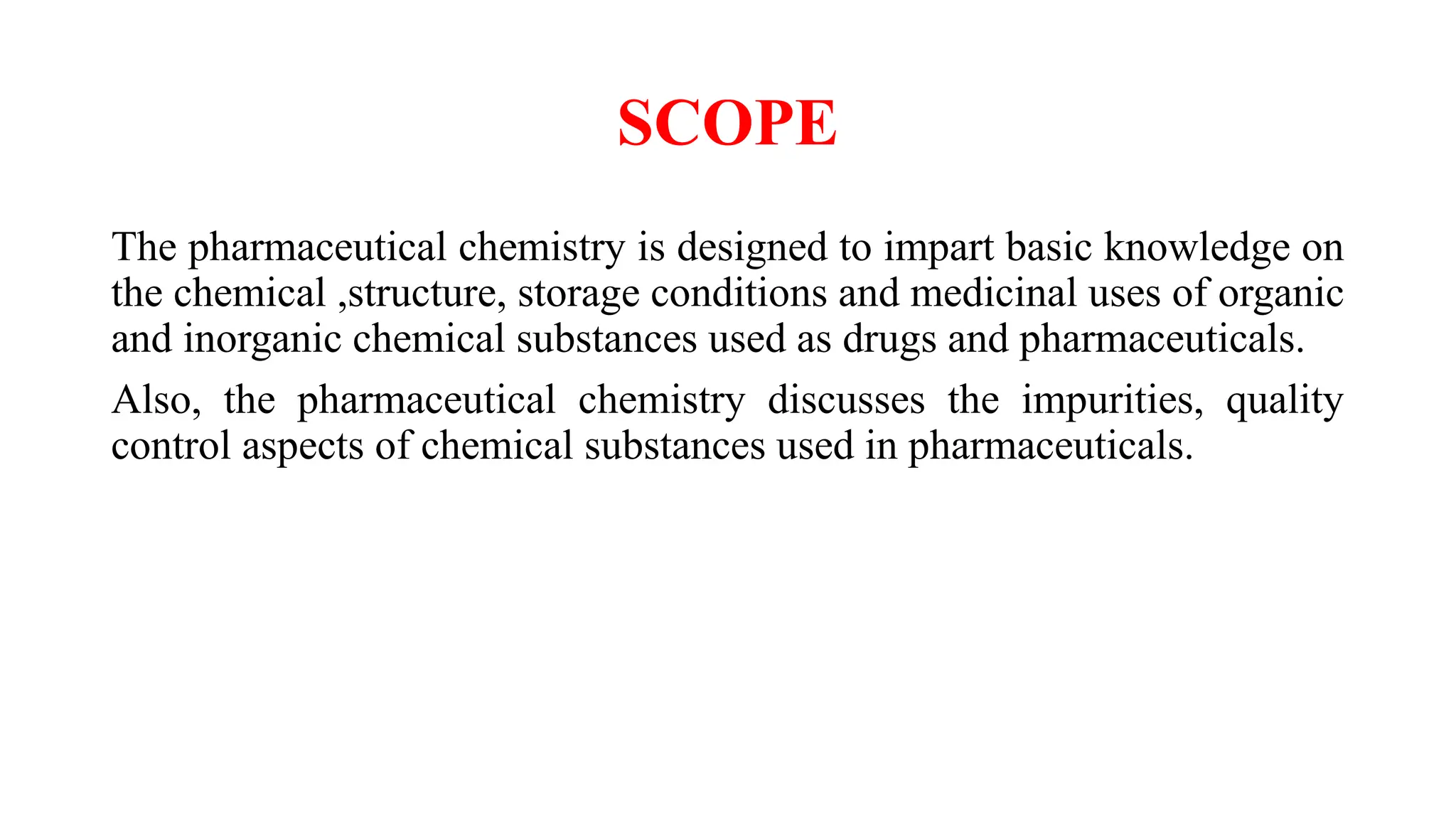 Unit 1 introduction of pharmaceutical chemistry (A detail notes) | PPTX