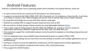 Unit 1 to android Introduction to Android.pptx