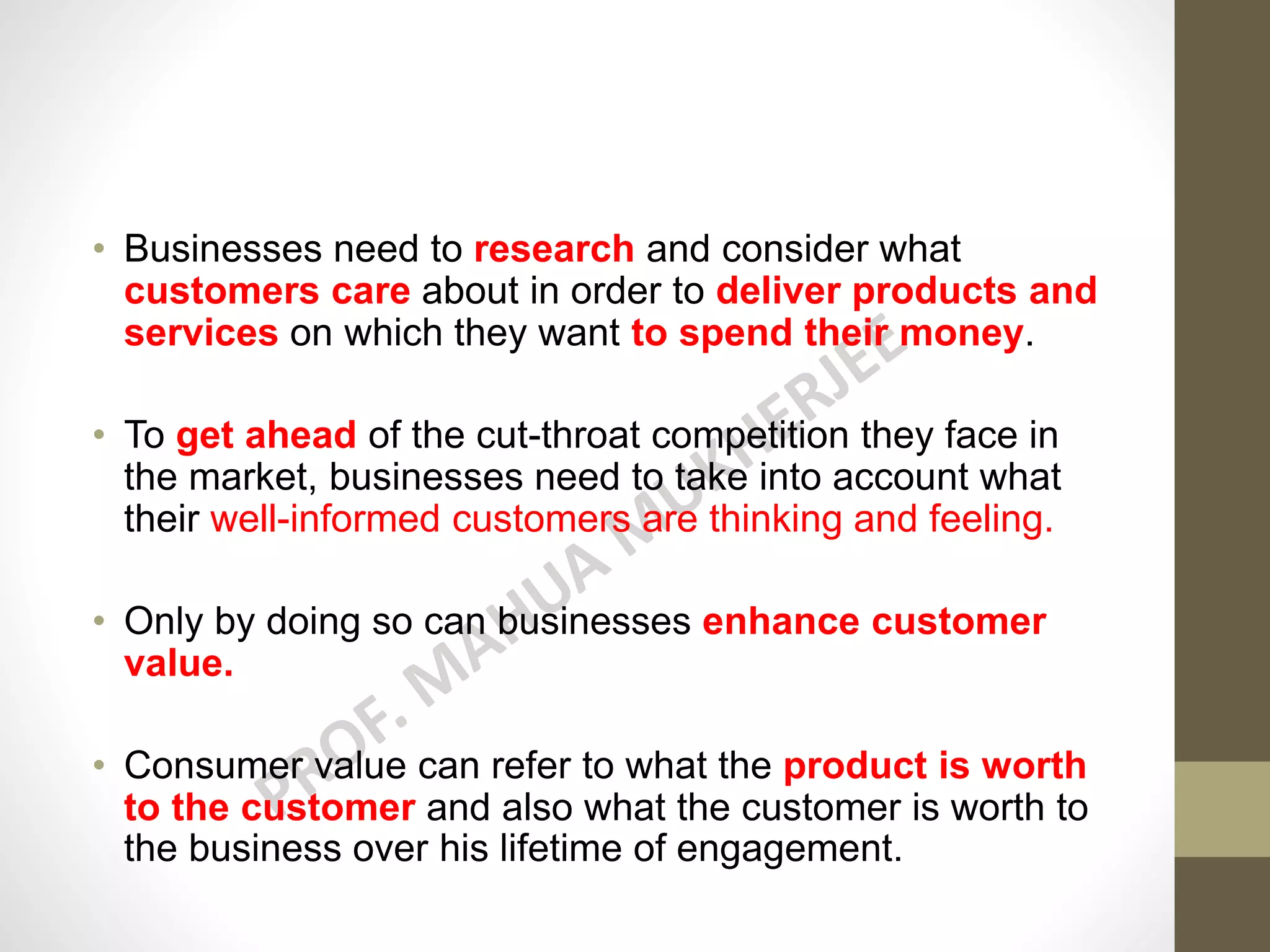 Unit 1 INTRODUCTION TO CONSUMER BEHAVIOUR | PPTX | Business | Business ...