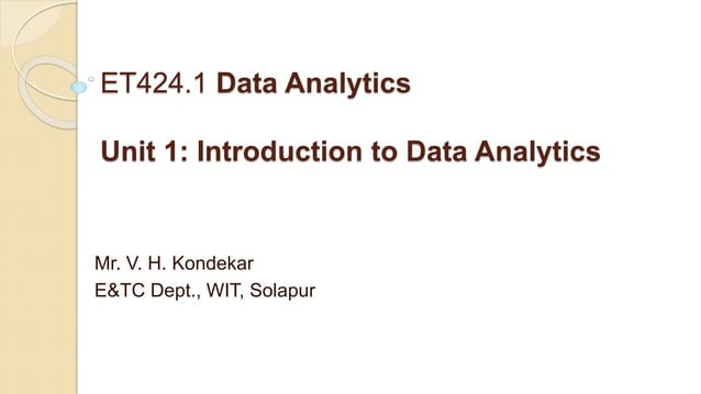 Unit 1 Introduction to Data Analytics .pptx