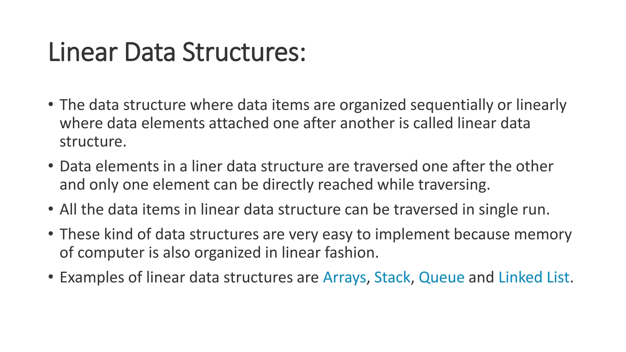 Unit 1 Introduction To Data Structures1 2pptx