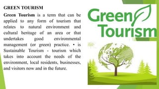 UNIT 1_ INTRODUCTION TO ECO TOURISM.pptx | Outdoor Attractions | Attractions