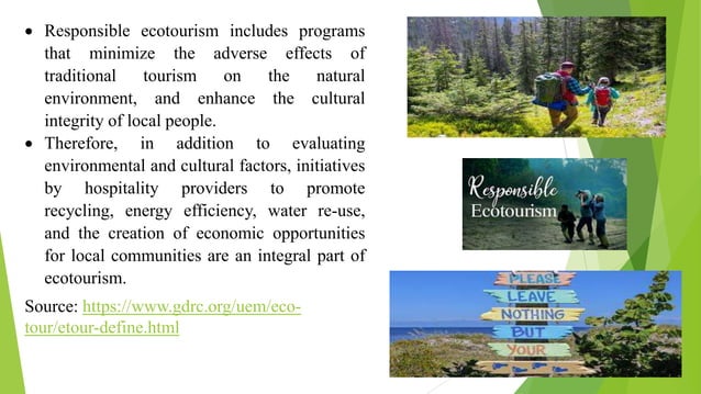 UNIT 1_ INTRODUCTION TO ECO TOURISM.pptx | Outdoor Attractions | Attractions