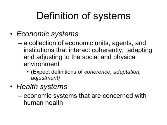 Unit 1_Introduction to Health Systems.ppt | Health Insurance | Insurance