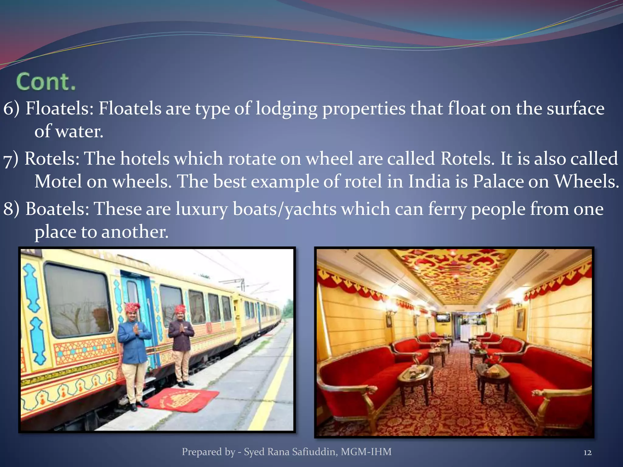 Introduction to hospitality industry | PPTX