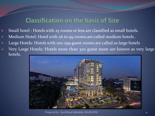 Introduction to hospitality industry | PPTX