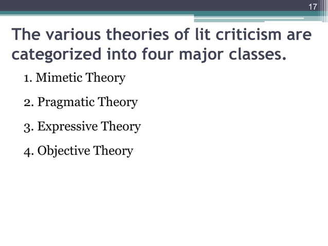 Unit 1 introduction to Literary Theory & Criticism | PDF