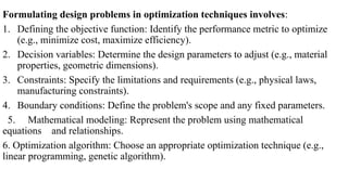 Introduction to Mathematical Modeling. Optimization | PPT