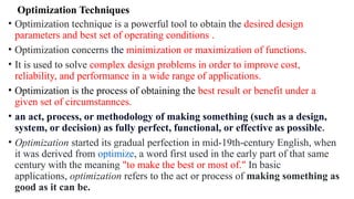 Introduction to Mathematical Modeling. Optimization | PPTX