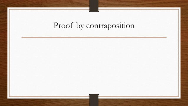 Unit 1 introduction to proofs | PPTX