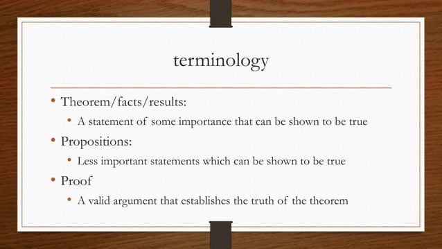 Unit 1 Introduction To Proofs Ppt