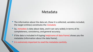 Unit1_Introduction to R.pdf | Programming Languages | Computing
